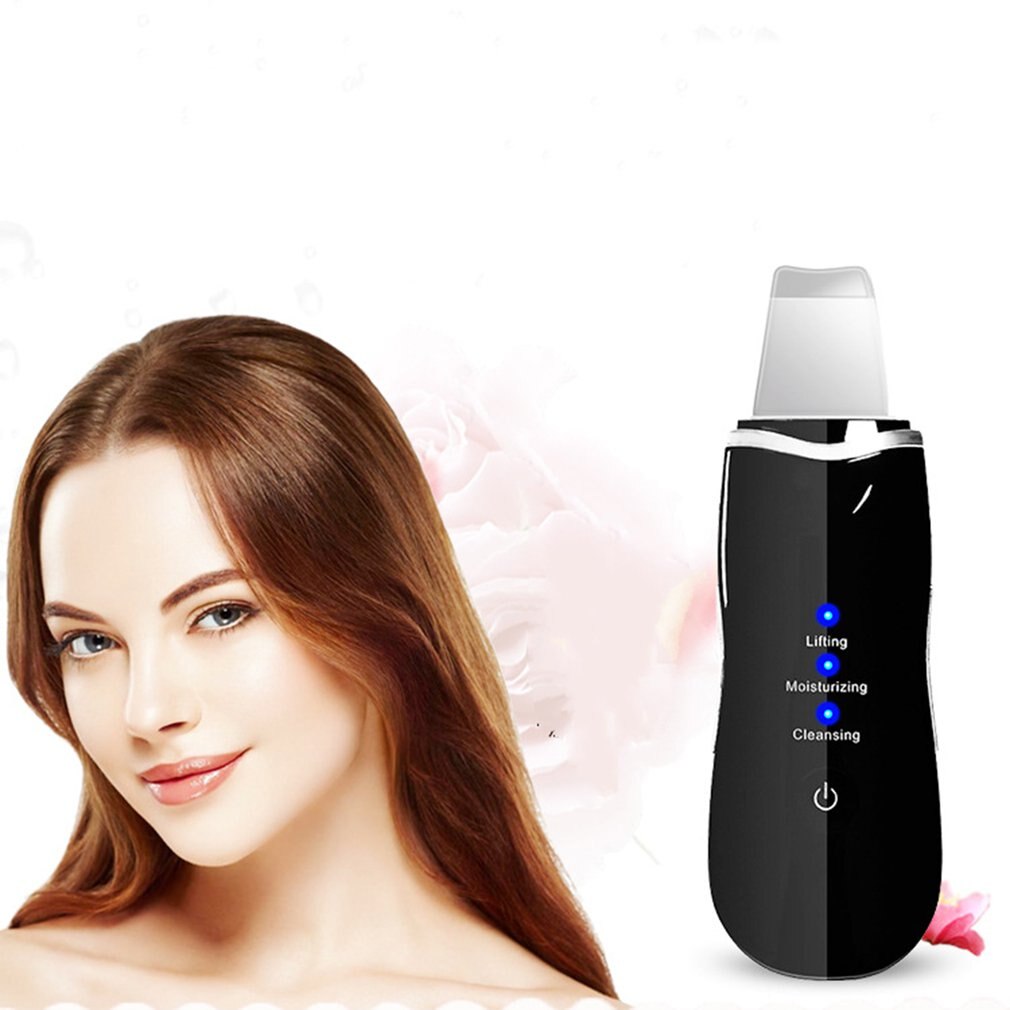 Ultrasonic Face Skin Scrubber Beauty Face Cleansin... – Grandado