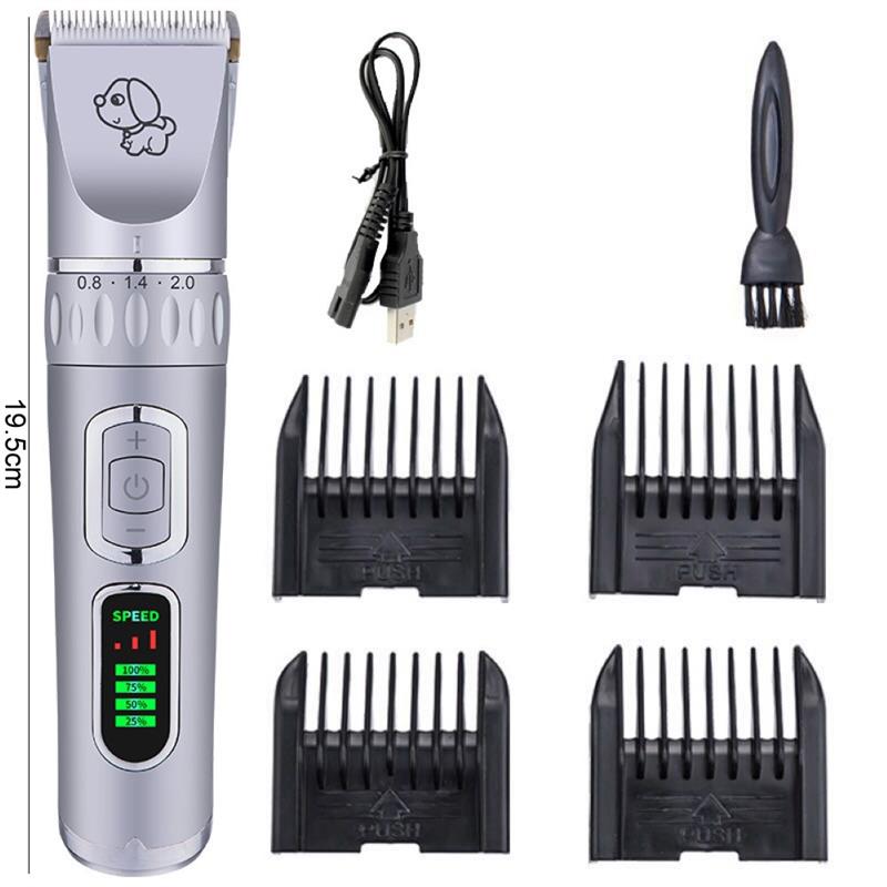 Hond Tondeuse Set Lcd Usb Opladen Geluidsarme Huis... – Grandado