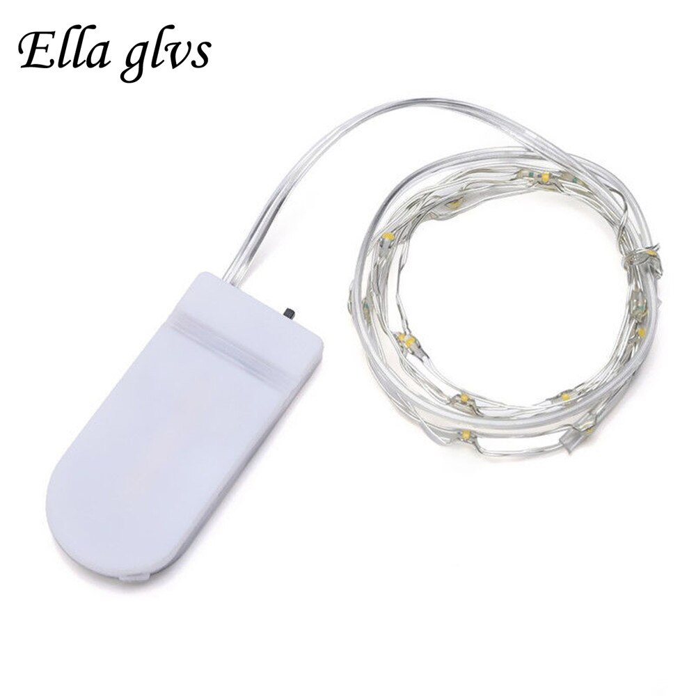 Led-strenge led eventyrlys cr2032- knaps batterid... – Grandado