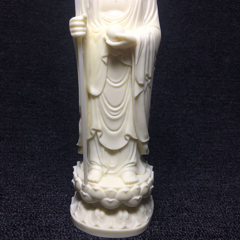 White Dizang Bodhisattva statue, modern art, beaut... – Grandado