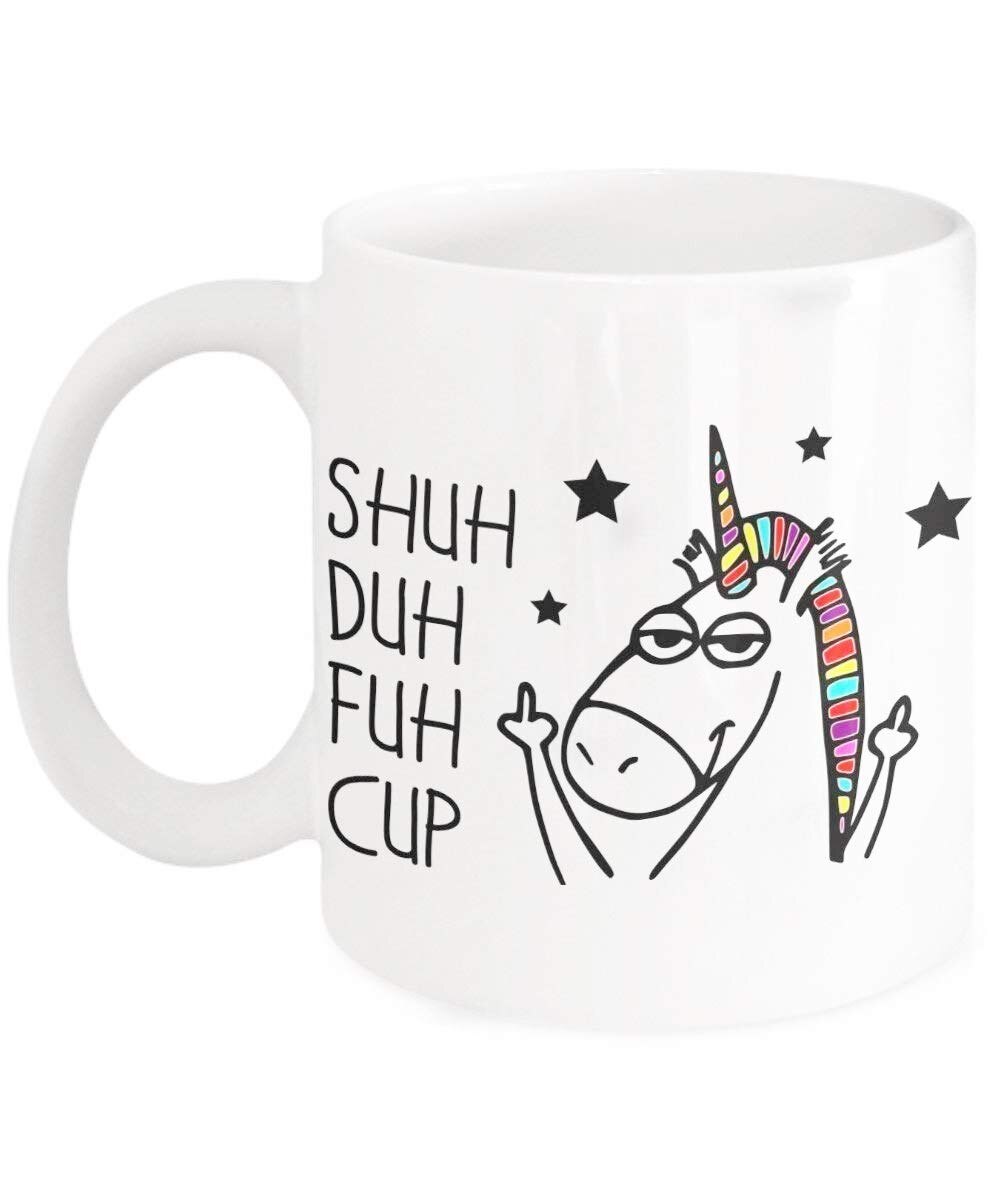 Regnbue enhjørning krus klasse a keramik sjov 11oz... – Grandado