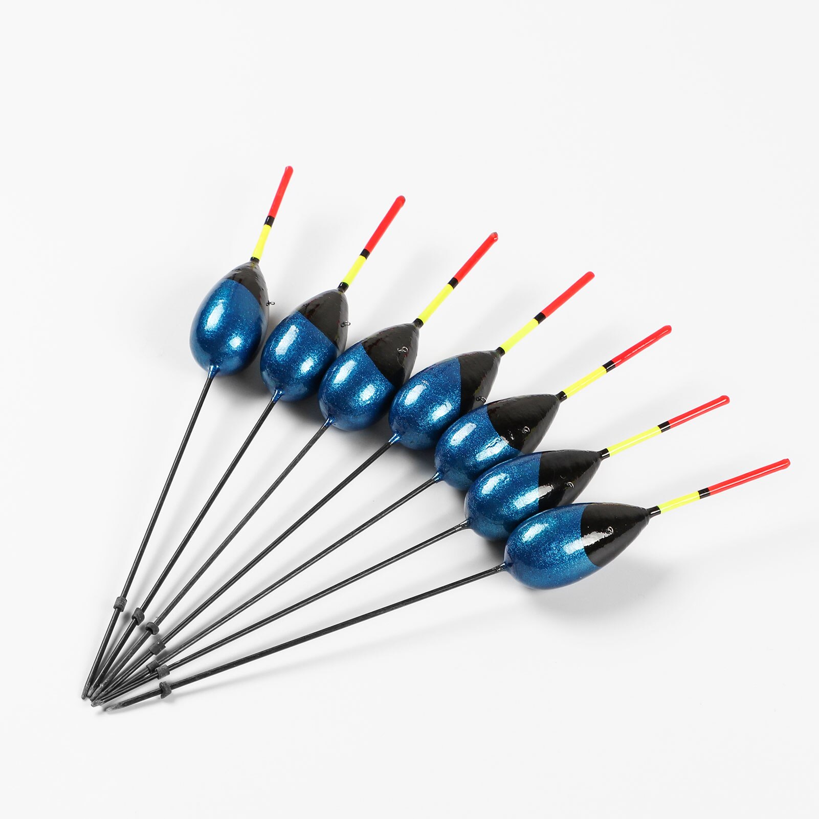 10Pcs Collection Fishing Bobber Cork Float Lighted... – Grandado