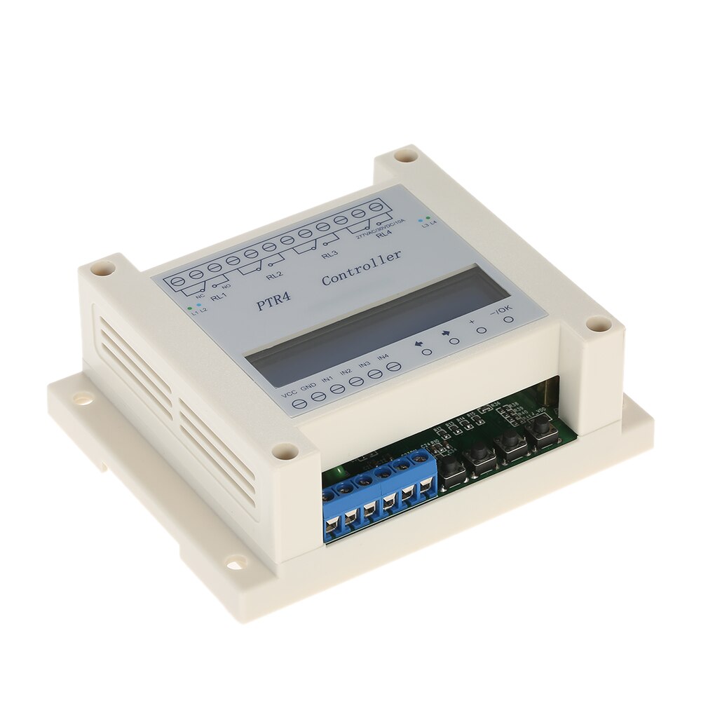 DC6-40V 4-Channel Programmable Digital Time Relay ... – Vicedeal