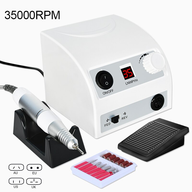 35000/20000RPM Machine Nail Drill Machine For Mani... – Grandado