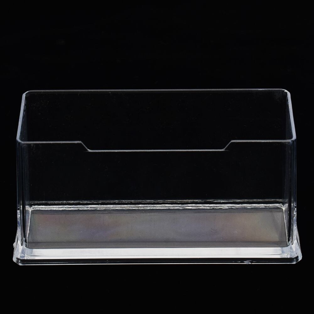 Clear Desktop Business Card Holder Stand Display D... – Vicedeal