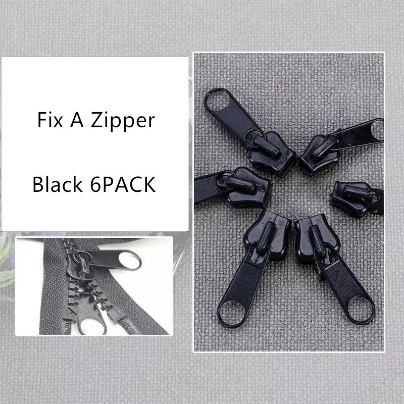 6PCS/Set Instant Zipper Fix Zipper Repair Kit Repl... – Vicedeal