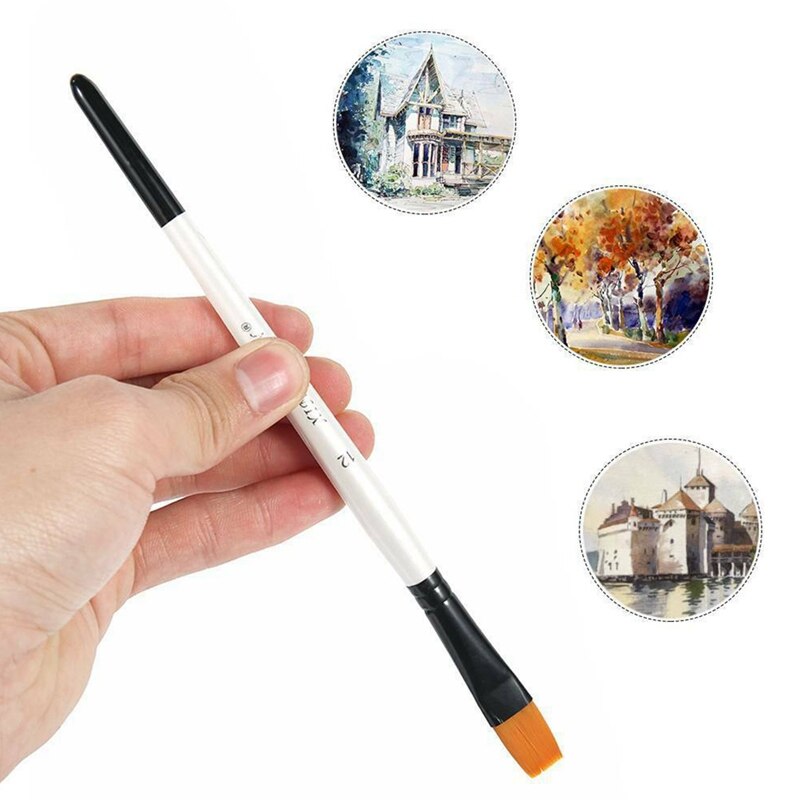 10 Stks/set Kunstenaar Verf Borstel Set Nylon Haar... – Grandado