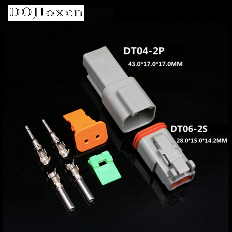 1 Set Deutsch Dt Connector DT06-2S/DT04-2P 2P 3P 4... – Grandado