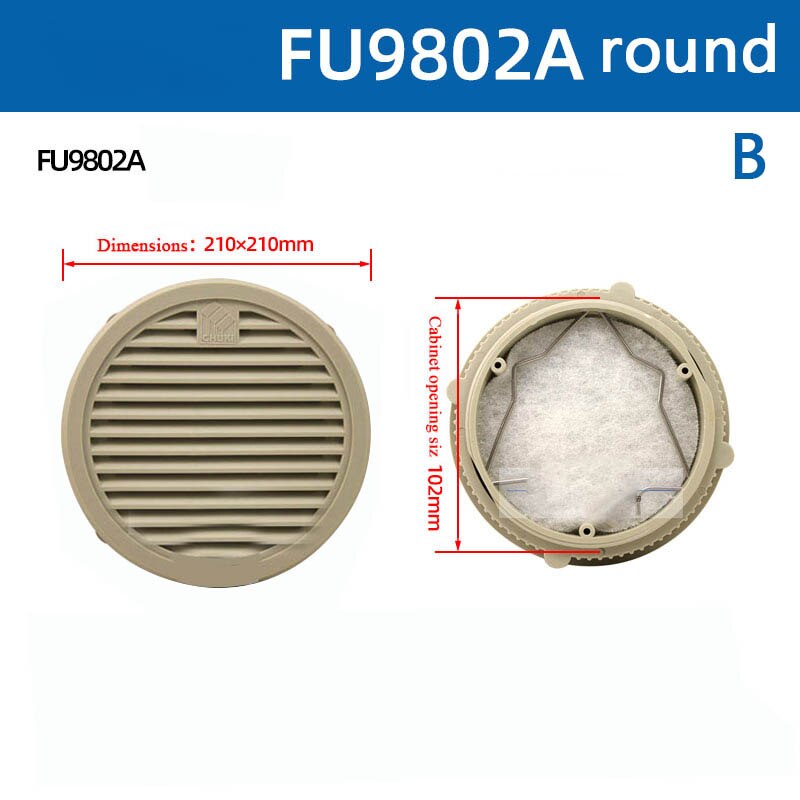 Ventilation fan filter shutter shutter exhaust fan... – Grandado