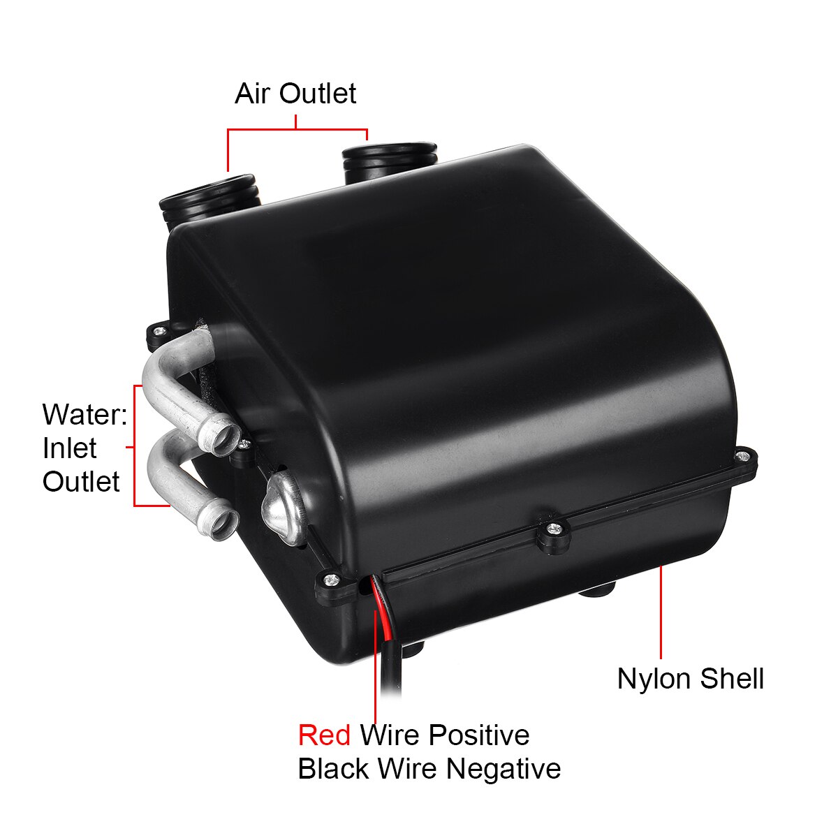 Car heater-water heating system 850W 12V/24V Water... – Grandado