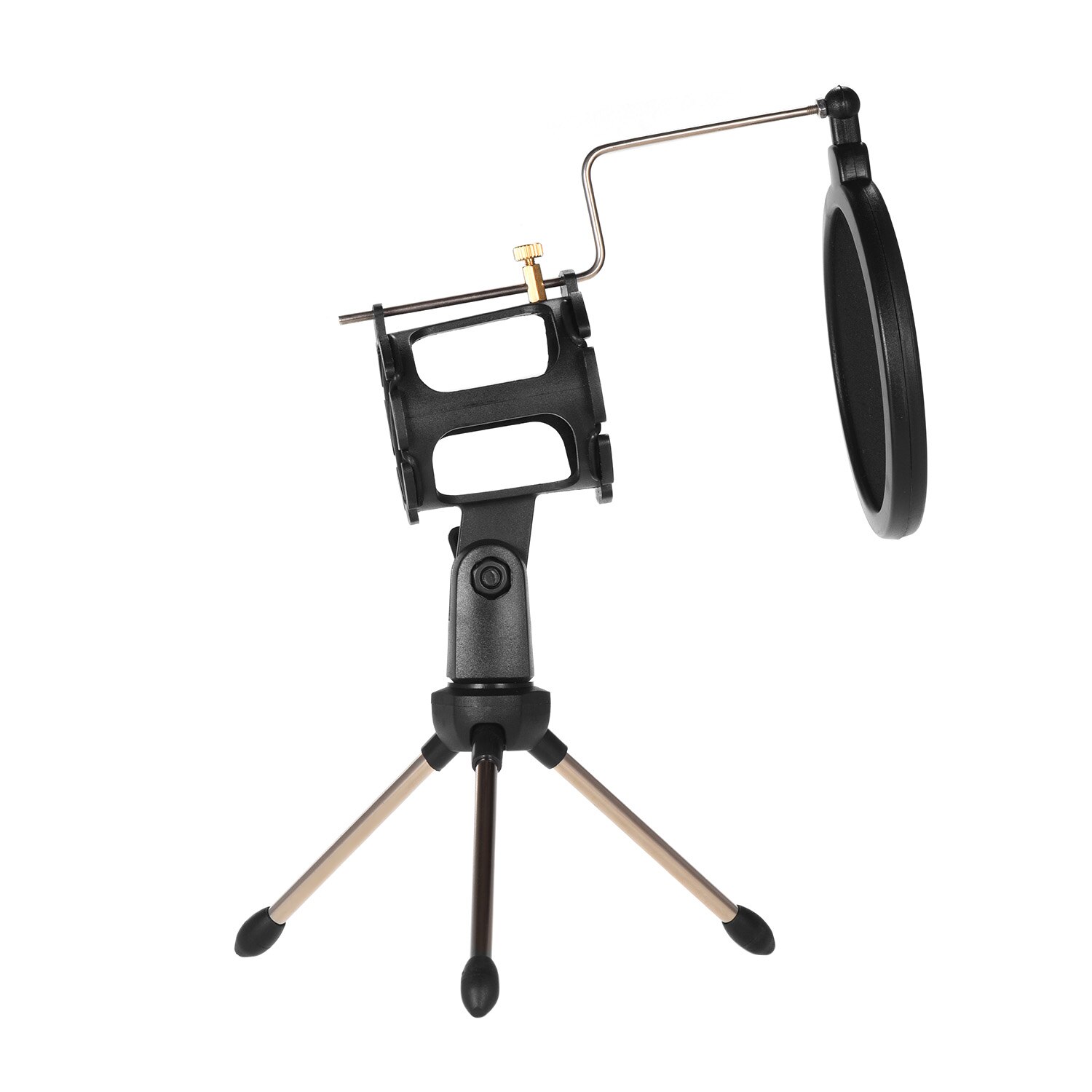 Mini Desktop Microphone Stand + Shock Mount Mic Ho... – Grandado