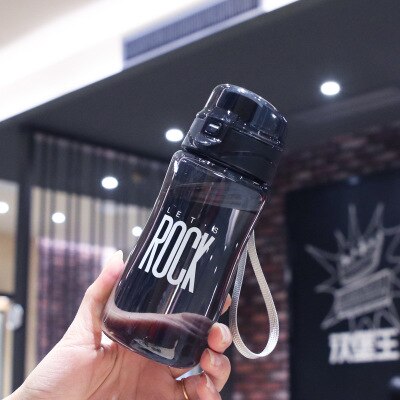 420ML Large Capacity Rock Sports Water Bottles Por... – Grandado