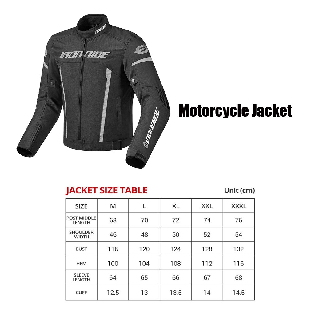 Men's Motorbike Motorcycle Jacket Armor Riding Jac... – Vicedeal