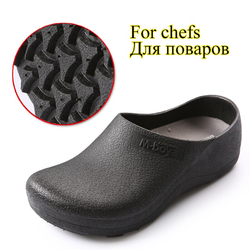 Hotel Kitchen Non-slip Chef Shoes Casual Flat Work... – Grandado