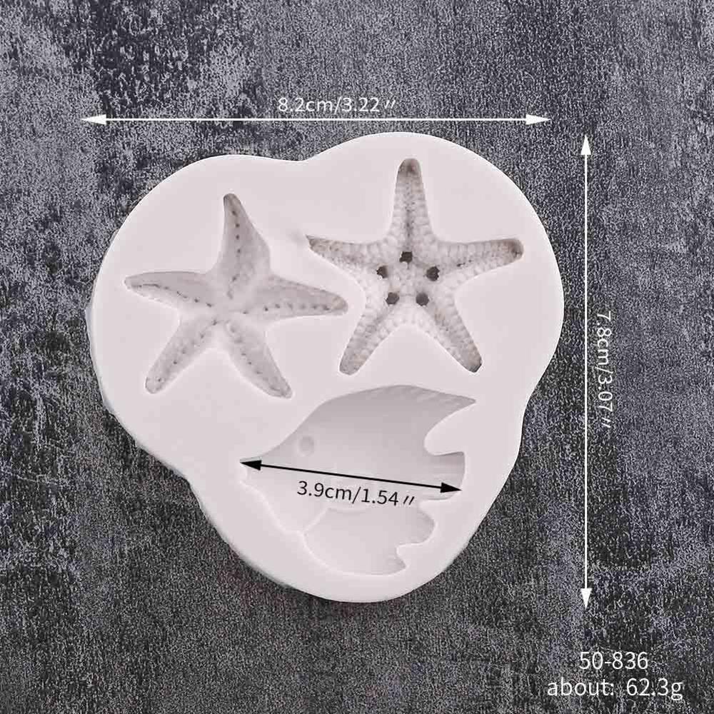 Molde de silicona para pastel de concha de mar est... – Grandado