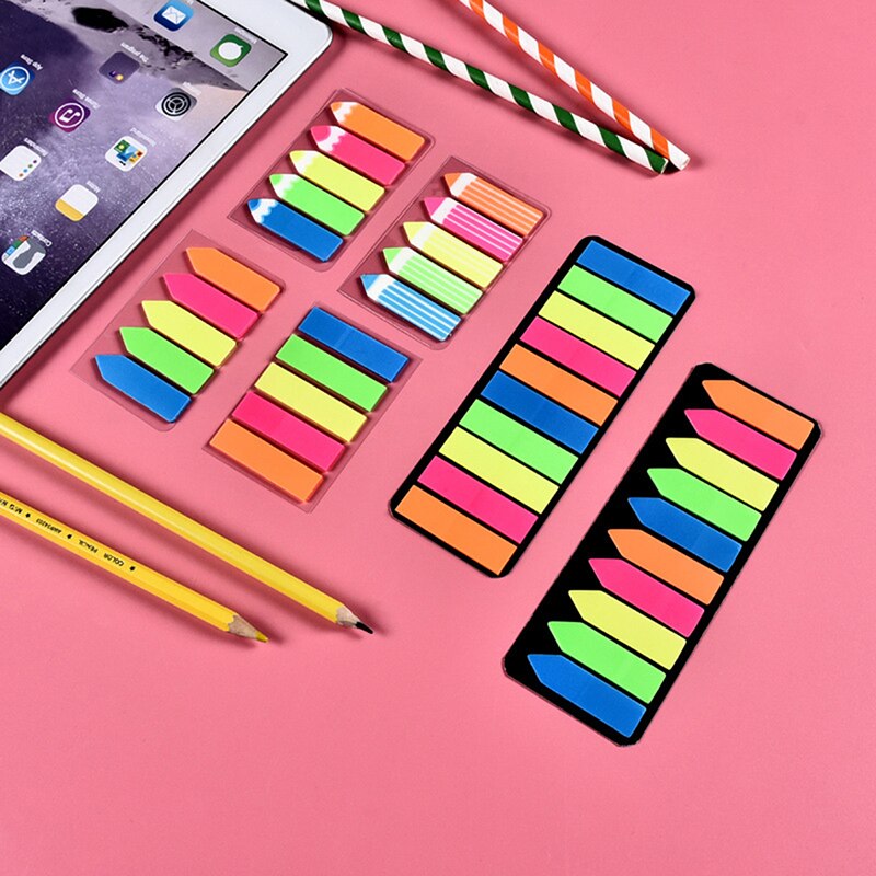 Colored Memo pad Lovely Sticky Paper Post it Note ... – Vicedeal