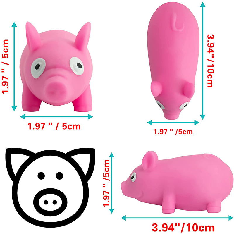 Squishy Piggie Squeeze Fidget Toy Anti-Anxiety Fun... – Grandado