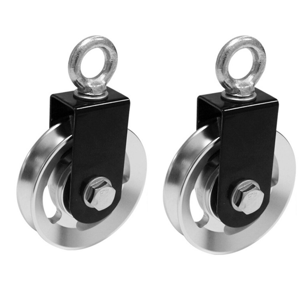 2 Stuks Single Wheel Swivel Katrol Fitness Lift Ka... – Grandado