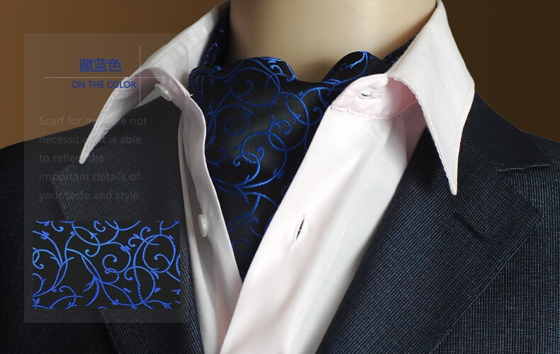 Mænd vintage bryllup formelt halsbånd ascot scrunc... – Grandado Mænd vintage bryllup formelt halsbånd ascot scrunc... – Grandado
