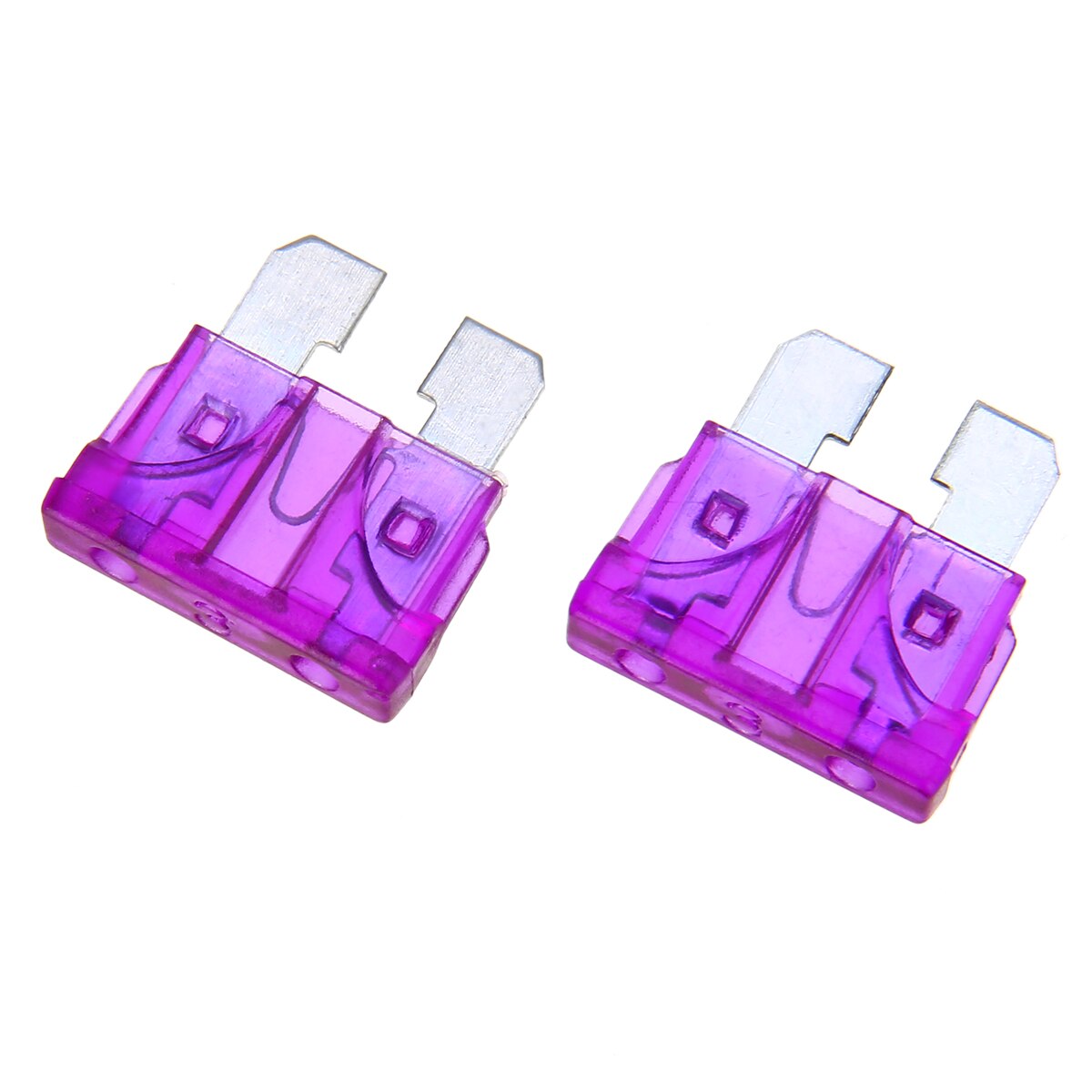 10x 3A Coded Standard Blade Fuse 5V 32V Color Asso... – Grandado