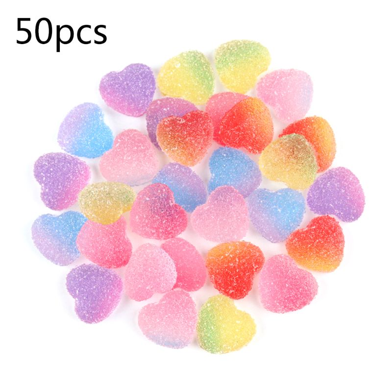 50Pcs Simulation Soft Sweets Candy Resin Cabochon ... – Vicedeal