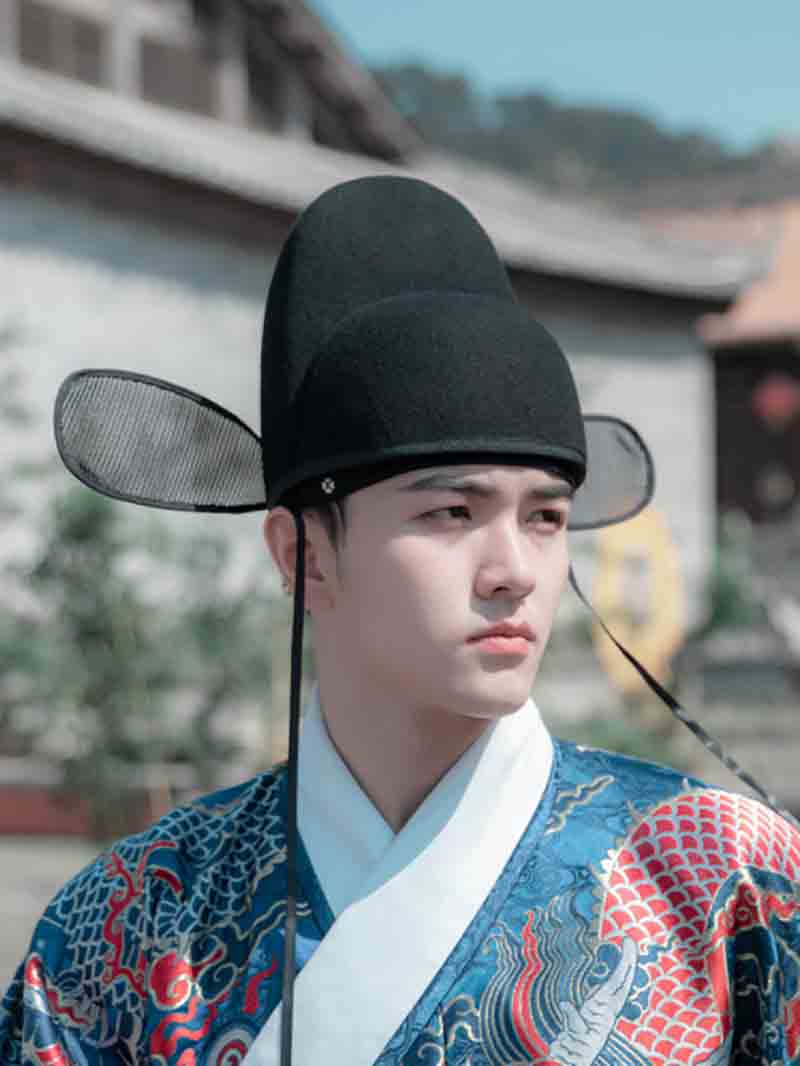 Black Gauze Hat Men Ancient Chinese Hanfu Hat Men ... – Grandado