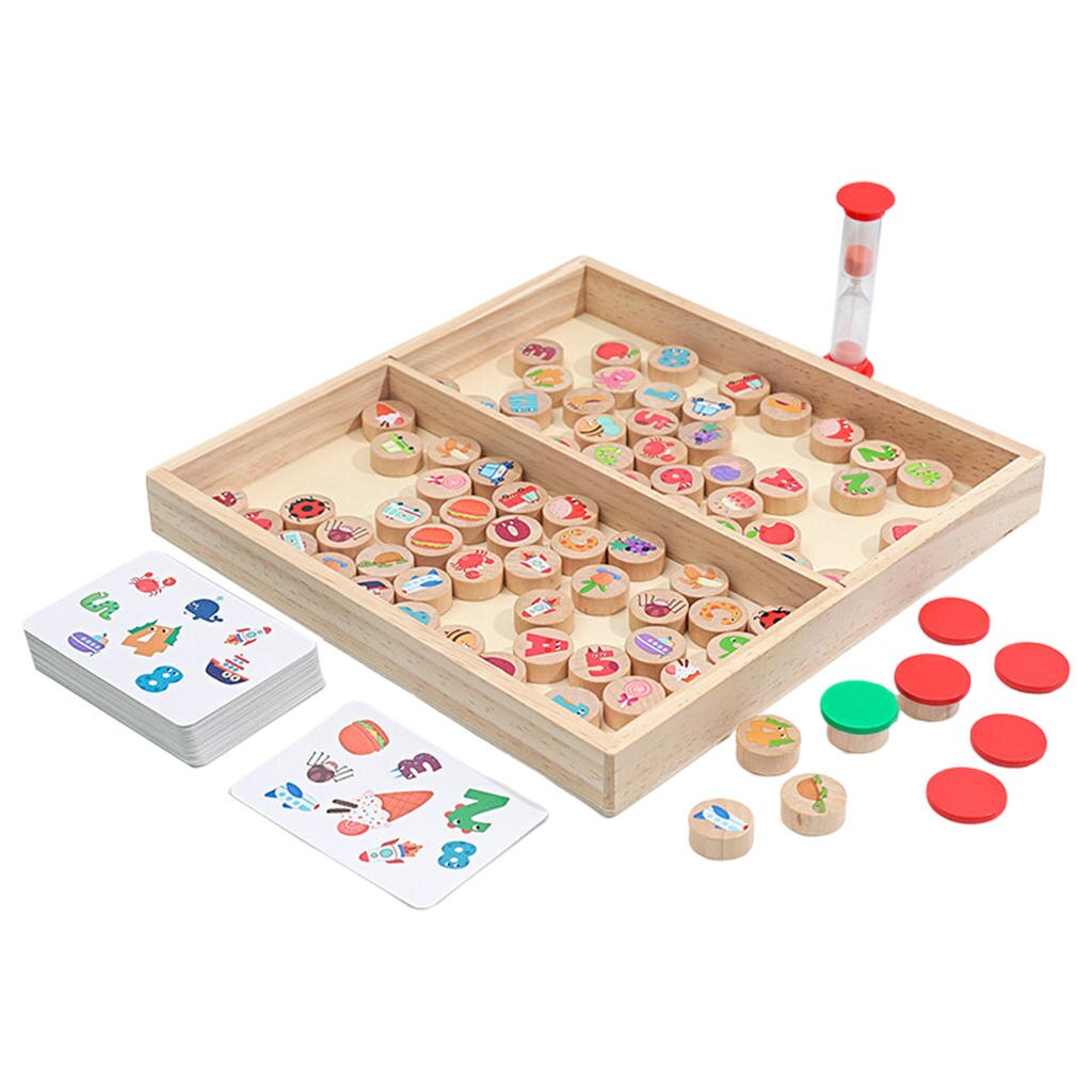 Matching Card Game Blocks Toy Educational Toy Memo... – Vicedeal