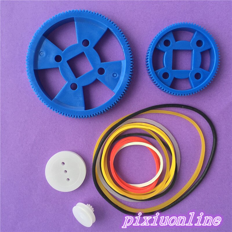 Set de engranajes DIY de plástico de 80 Uds K015Y,... – Grandado