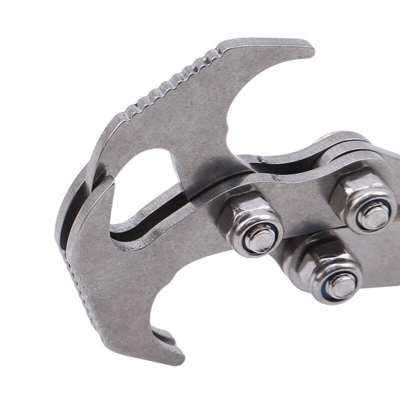 Silver Outdoor Rock Climbing Mountaineering Multif... – Grandado