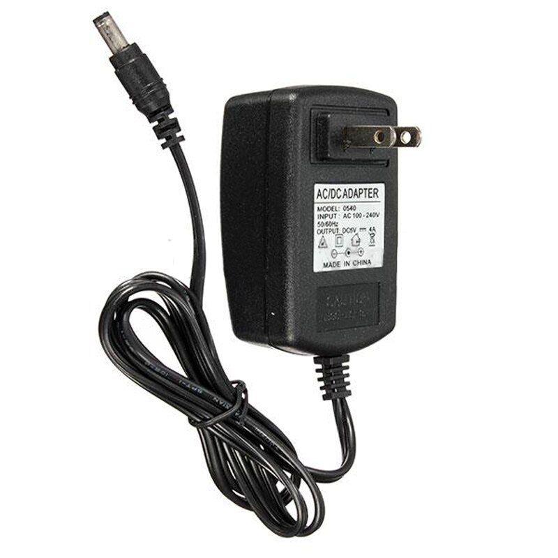 Ac 100 V/220 V Naar Dc 5V 4A Power Adapter Voeding... – Vicedeal