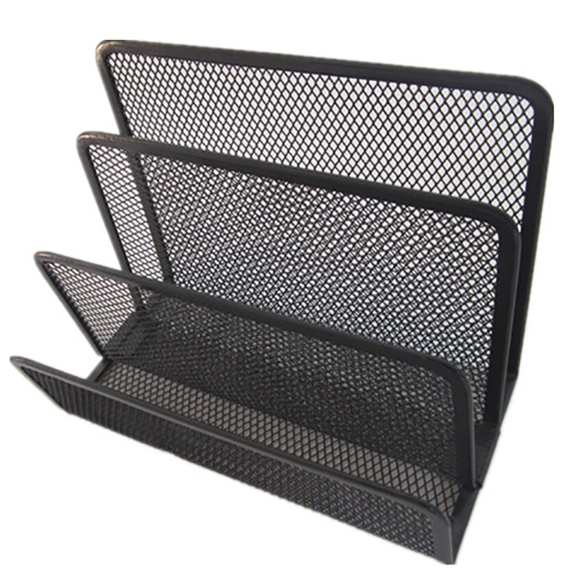 Iron Mesh Three-layer Business Document Tray Book ... – Vicedeal
