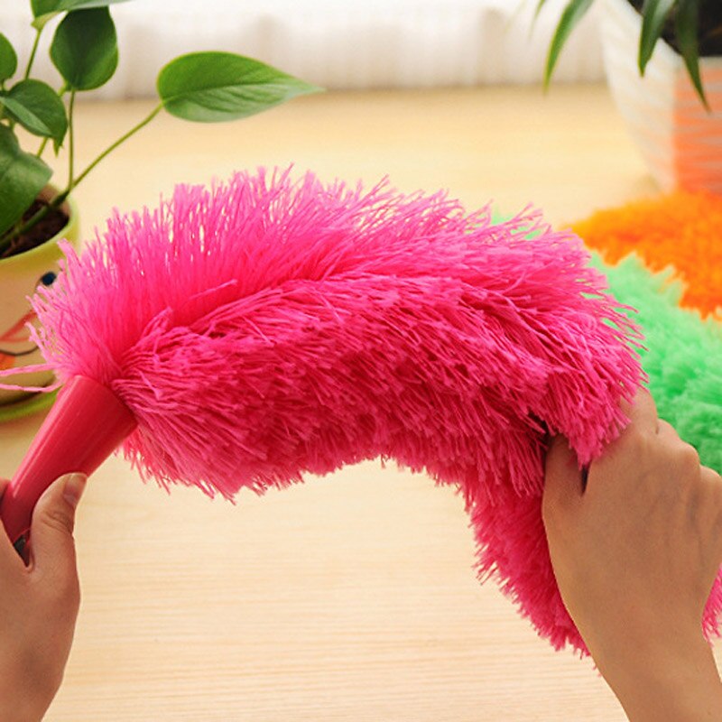 soft microfiber cleaning dust collector handle fea... – Vicedeal