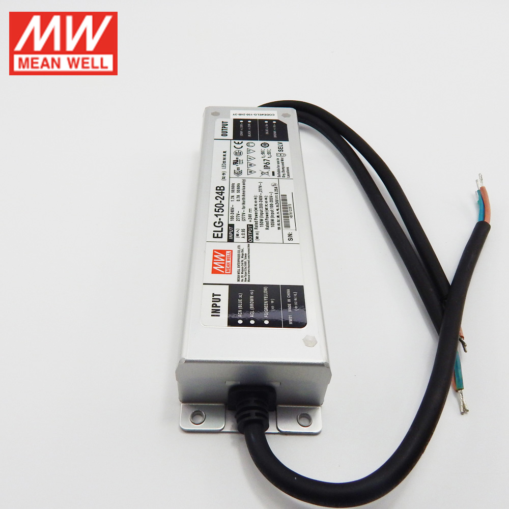 MEAN WELL ELG-150-24B-3Y 150W 24V Dimmable LED Dri... – Grandado