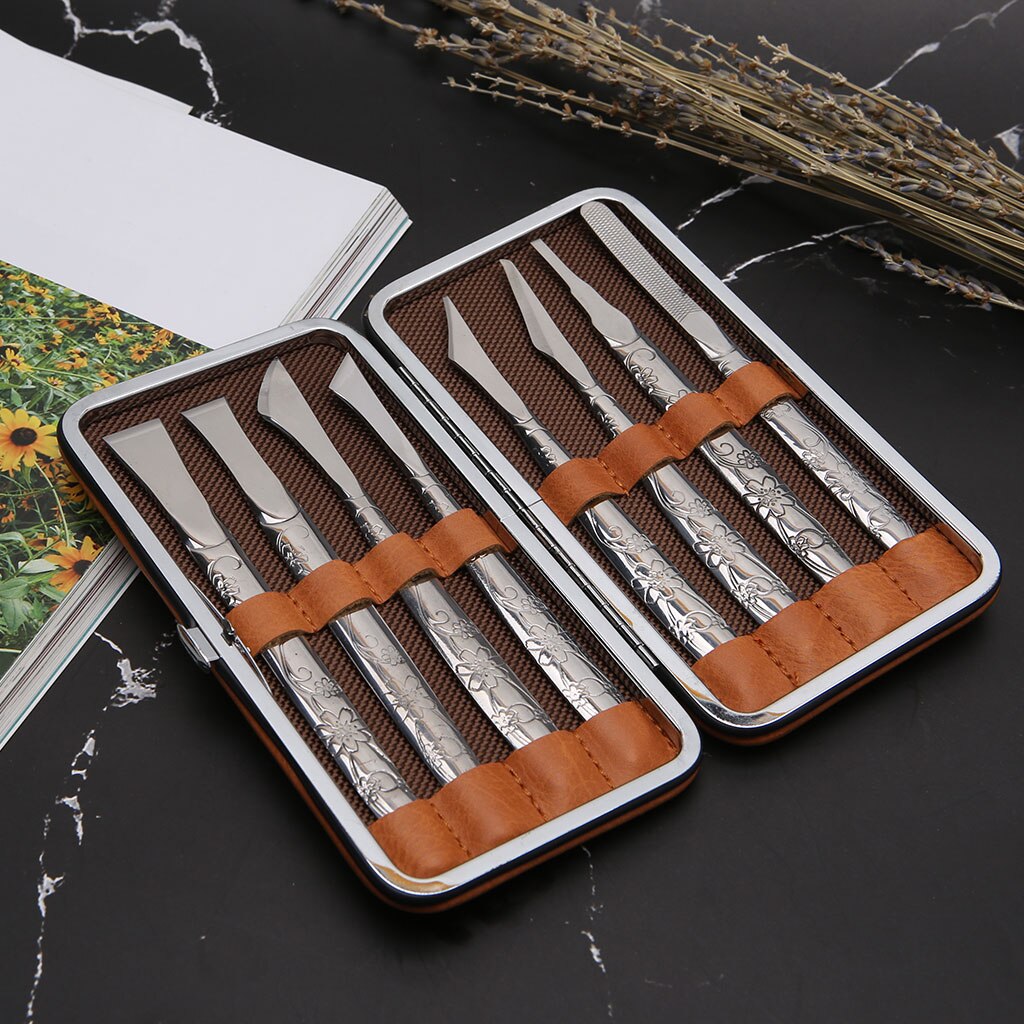 8 stk callus rasp file & shaver foot hard hard ski... – Grandado