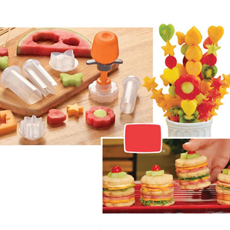 7pcs/Set Food Decor Cute Shaper Durable Kitchen To... – Grandado