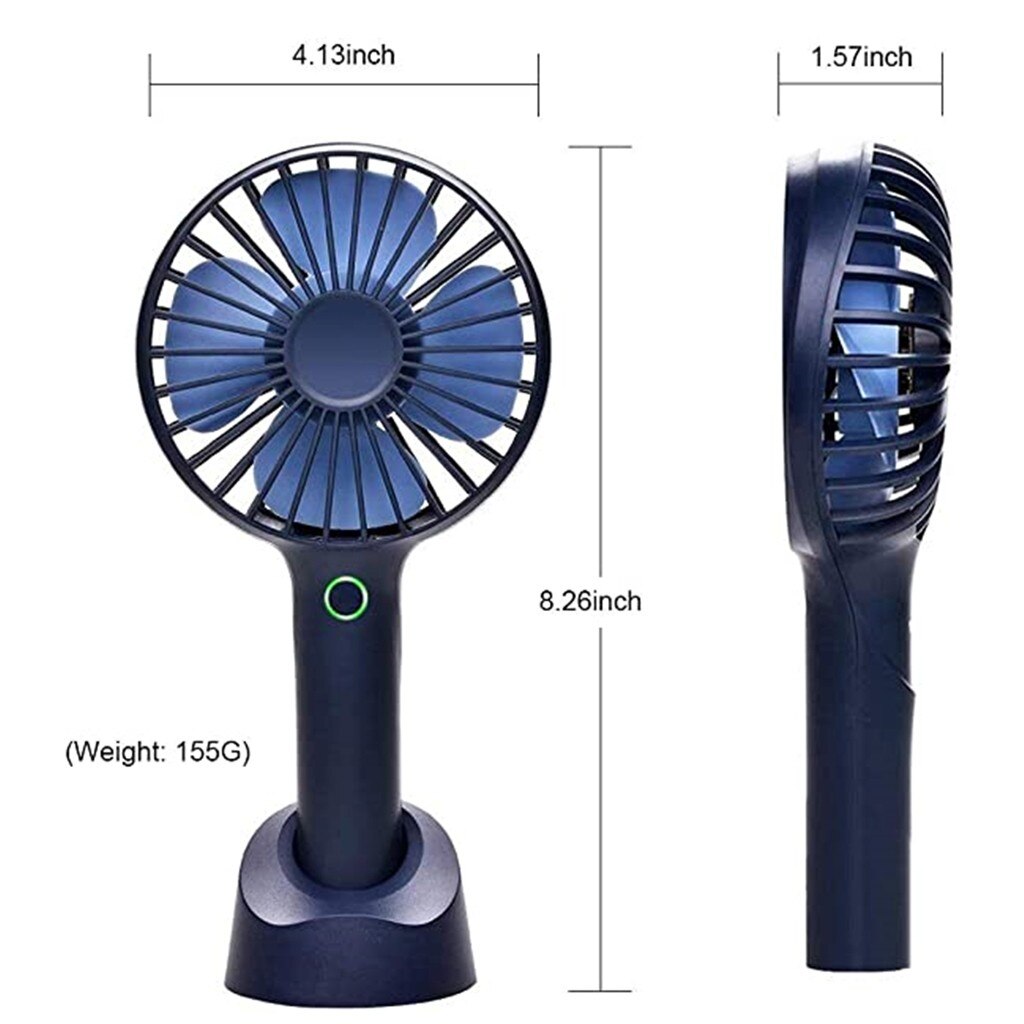 Handheld Mini Fan Desktop Outdoor Portable Hand Fa... – Vicedeal