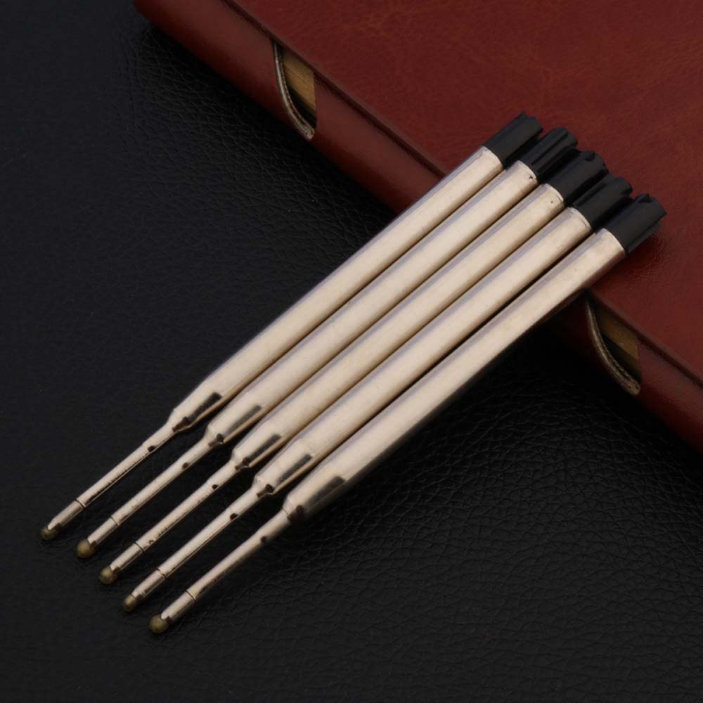 98mm Ballpoint Pen ink Refills stainless steel 5Pc... – Grandado