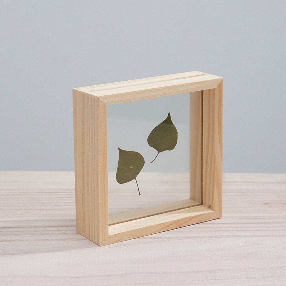 Solid Wood Photo Frame 4/7/8/10 Inch Double-sided ... – Grandado