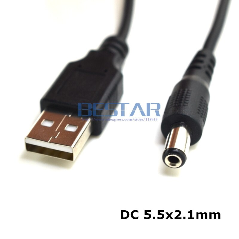 USB 2.0 naar DC 5.5mm/2.1mm 5.5*2.1mm 5.5x2.1 tubu... – Vicedeal