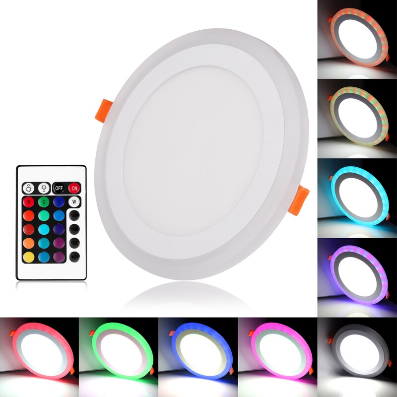 Ultra Slim 3W 6W 8W 12W Round Concealed Dual Color... – Grandado Ultra Slim 3W 6W 8W 12W Round Concealed Dual Color... – Grandado