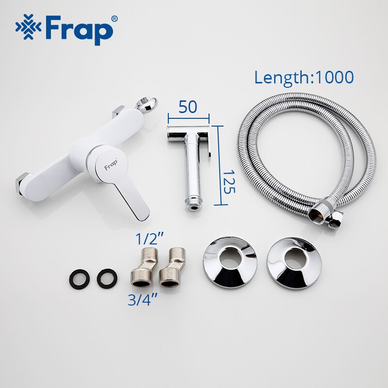 FRAP Bidets single handle mixer wall mounted luxur... – Grandado