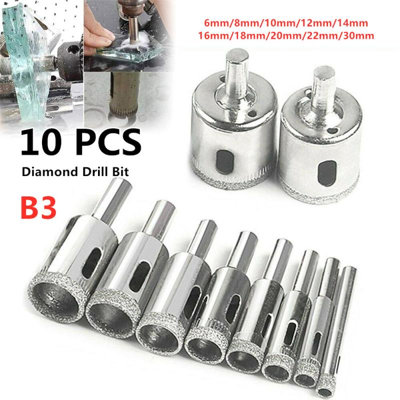 6-50Mm 16Pcs Diamond Hole Saw Boor Set Keramische ... – Grandado