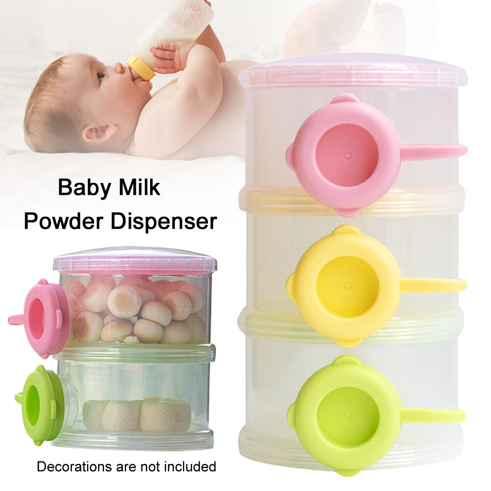 Snack Food Containers 3 Layers Stackable Storage B... – Grandado