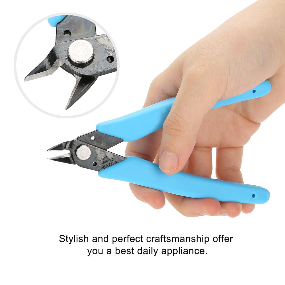 Blue Nail Art Decorations Picker Scissors Rhinesto... – Grandado