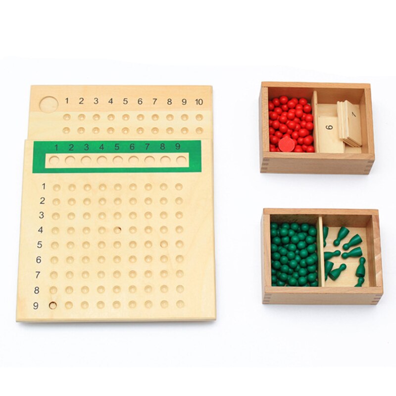 Mathematics Educational Wooden Toy Multiplication ... – Vicedeal