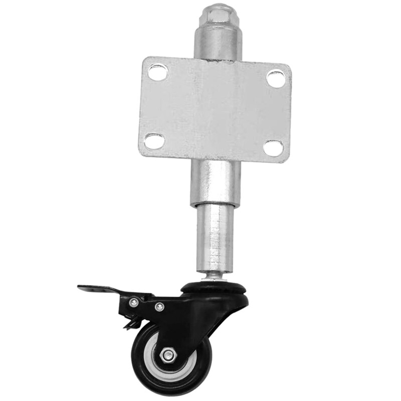 2 Inch PU Spring Loaded Gate Swivel Caster Fence H... – Grandado