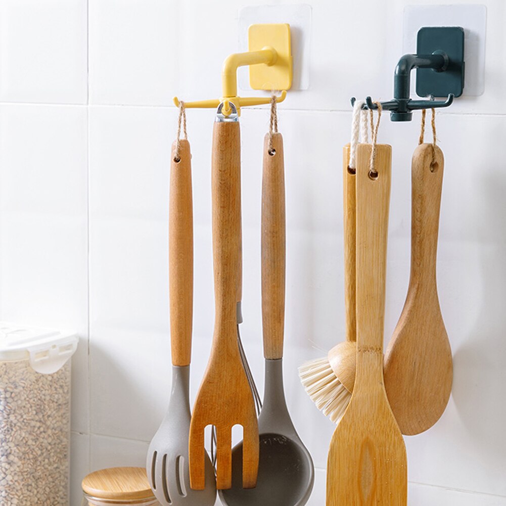 Keuken Haak Roterende Opvouwbare Haak Zelfklevende... – Grandado