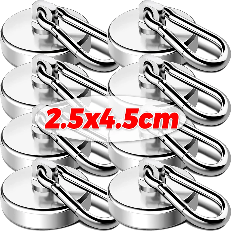 Strong Magnetic Hooks 360°Rotating Wall-mounted He... – Grandado