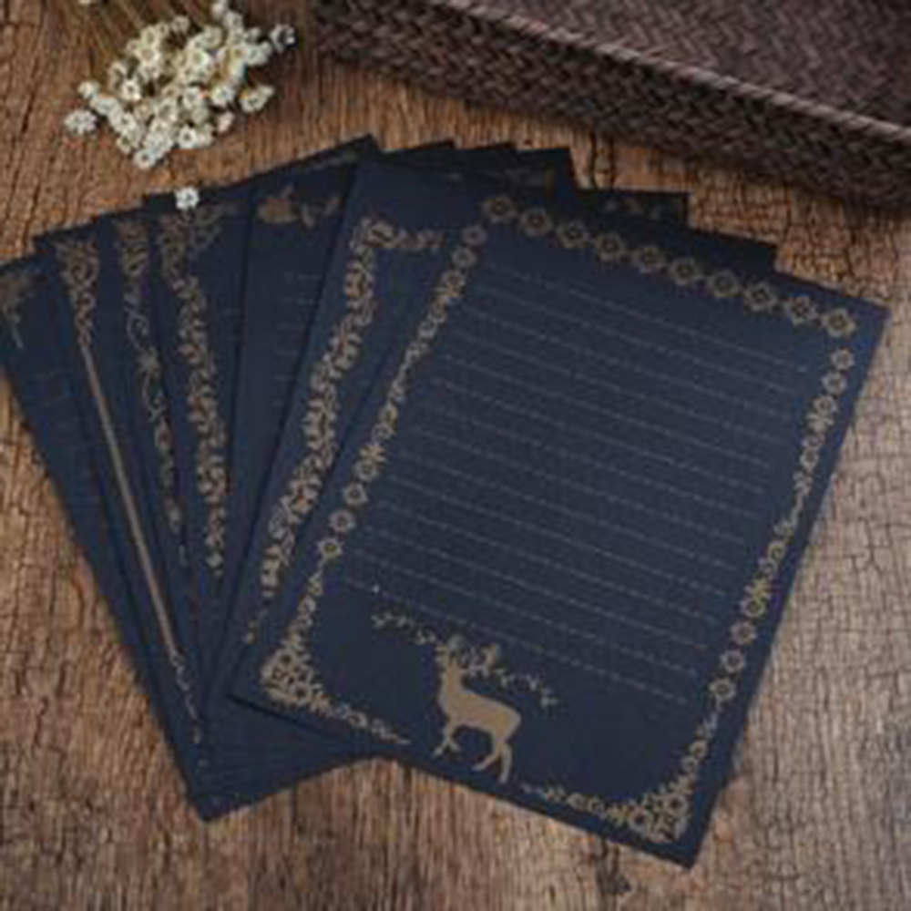 8 Sheets Writing Stationary Kraft Paper Vintage Re... – Vicedeal