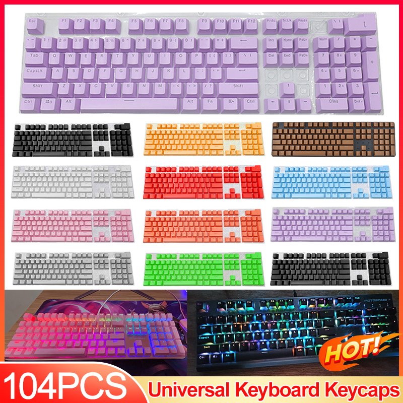 104pcs Mechanical Keyboard Keycaps Ergonomic Unive... – Vicedeal